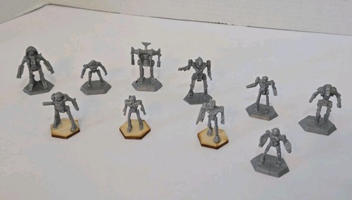 Battletech Miniatures Lot of 10 Tabletop Game Figures Plastic | eBay