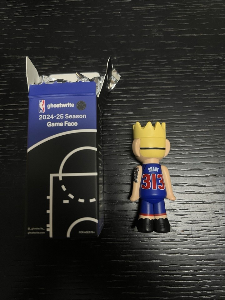 Eminem " Slim Shady " Detroit Pistons Ghostwrite 100% NBA /1000 | eBay