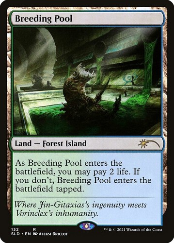 MTG Magic the Gathering Breeding Pool (132/1320) Secret Lair Drop ...