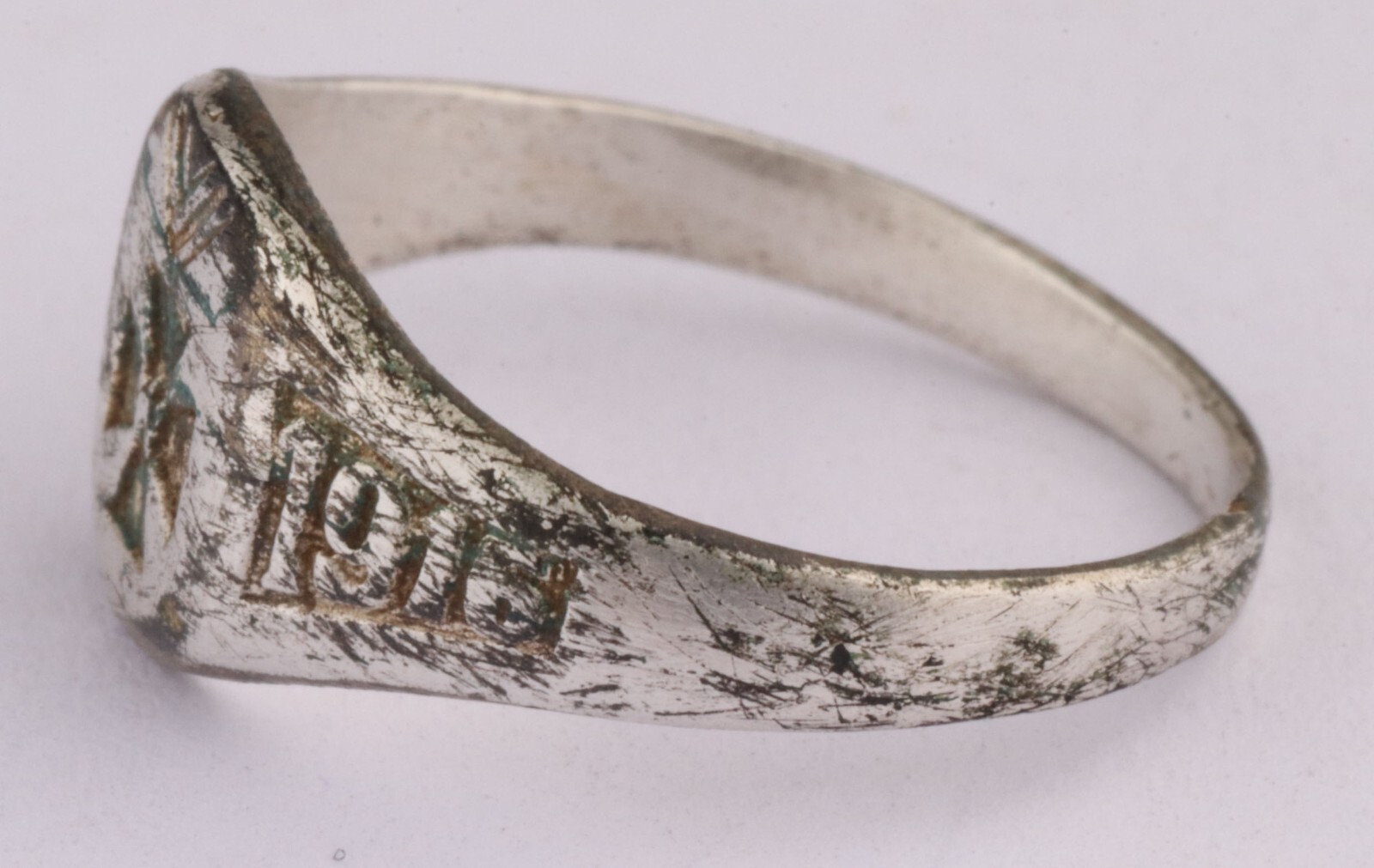 German Iron Cross pattée Ring WW1 wwI 1914 Germany 19… - Gem