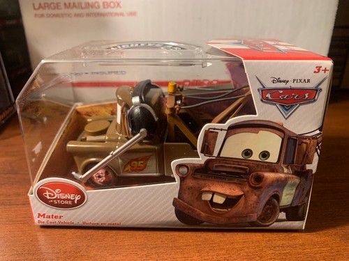 Disney Store Mater with Headset (Pit Crew Mater)! in a case, 1:43 scale ...
