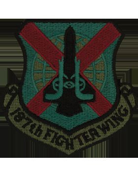 187th Fighter Wing Subdued Patch (AL ANG) | eBay
