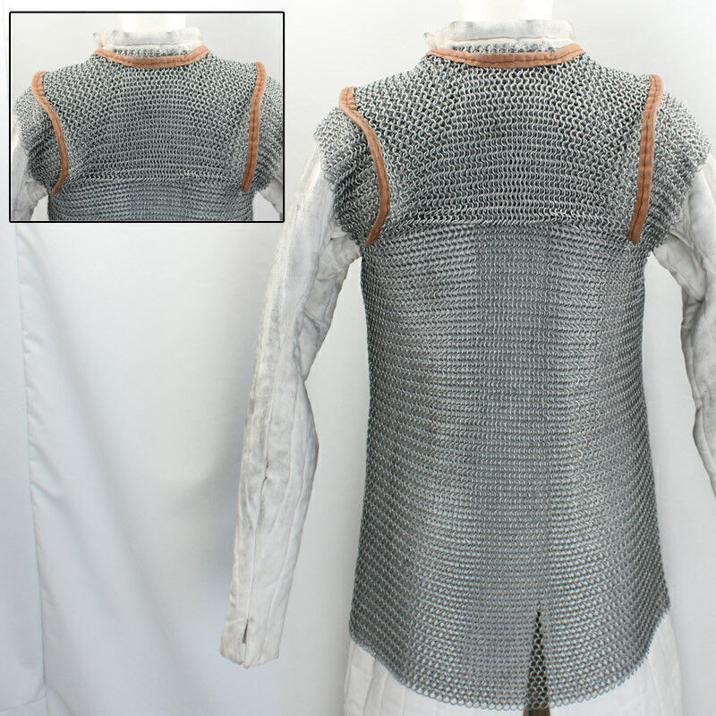 Lorica Hamata Medieval Roman Armor Chainmail Shirt Cosplay Reenactment ...