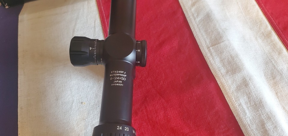 Bushnell Elite Tactical 6-24 x 50 Illuminated Green Reticle Rifle Scope ...