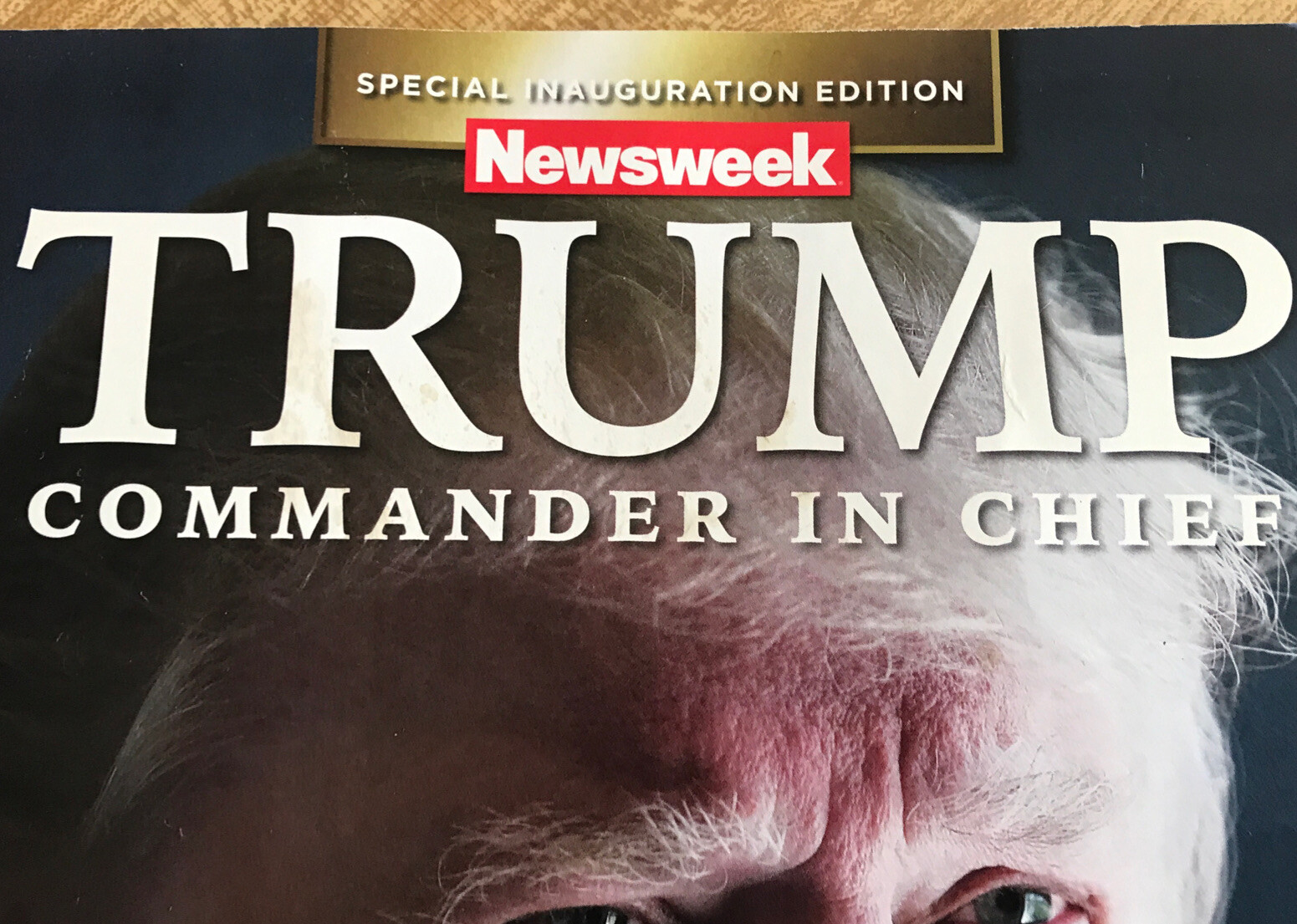 Newsweek Donald Trump Commander in Chief Special Inauguration Edition ...