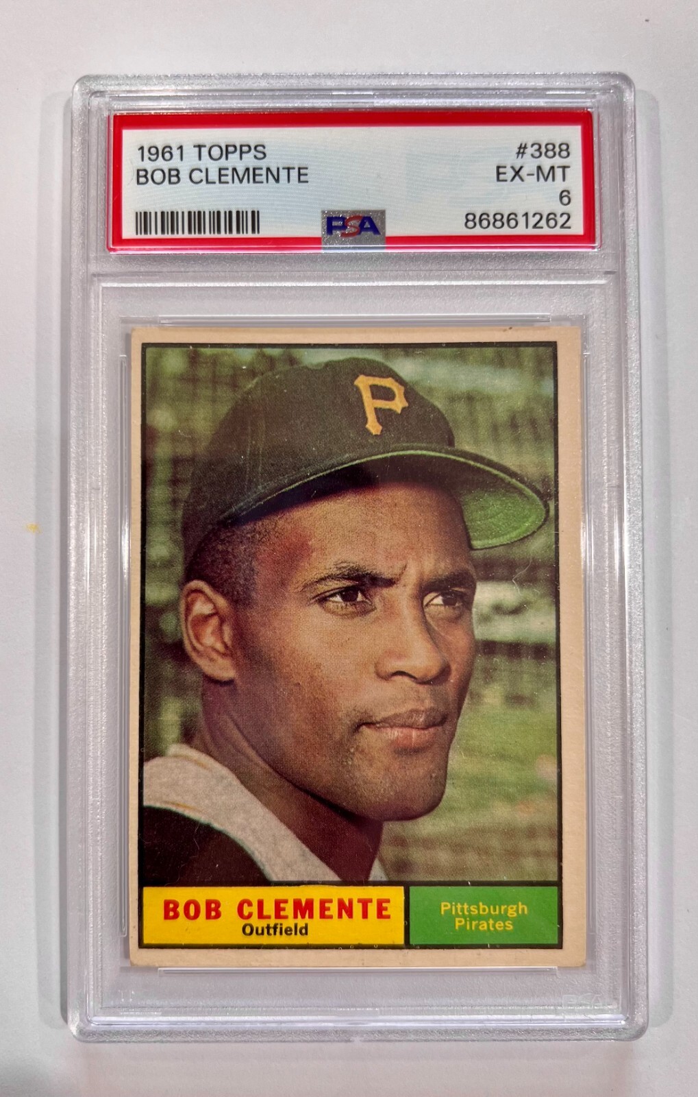 1961 Topps #388 Bob Clemente PSA 6 | eBay