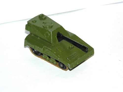 Vintage Matchbox Superfast #70 SP Gun Tank **RED LIGHT SPECIAL** | eBay