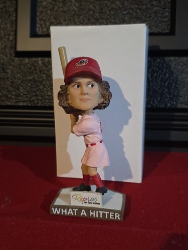 Akron RubberDucks Bobblehead Marla Hooch What A Hitter A League Of ...