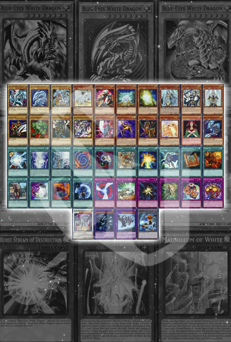 Azure Eyes Silver Dragon Deck