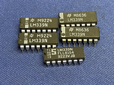 LM339N SIGNETICS NSC 339P 14-PIN DIP VINTAGE COLLECTIBLE! QTY-1 | eBay