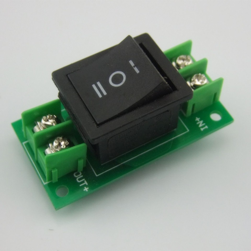 Max 20A(AC 125V) DC Pump / DC Motor Direction Reverse Switch Reversible ...