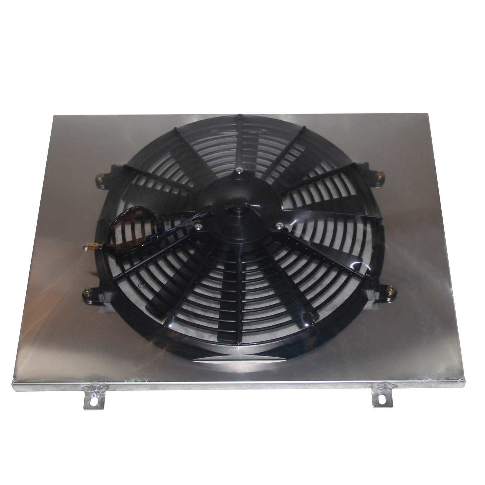 SPAWON Radiator Shroud + Fan For 1986-1997 Holden Commodore VL VN VP VR ...