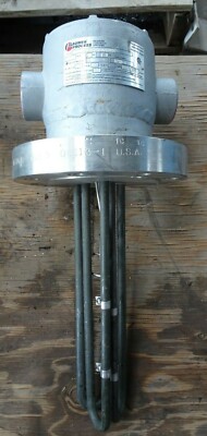 GAUMER PROCESS immersion HEATER 480 VAC 3 PHASE 1.5 KW STAINLESS ...