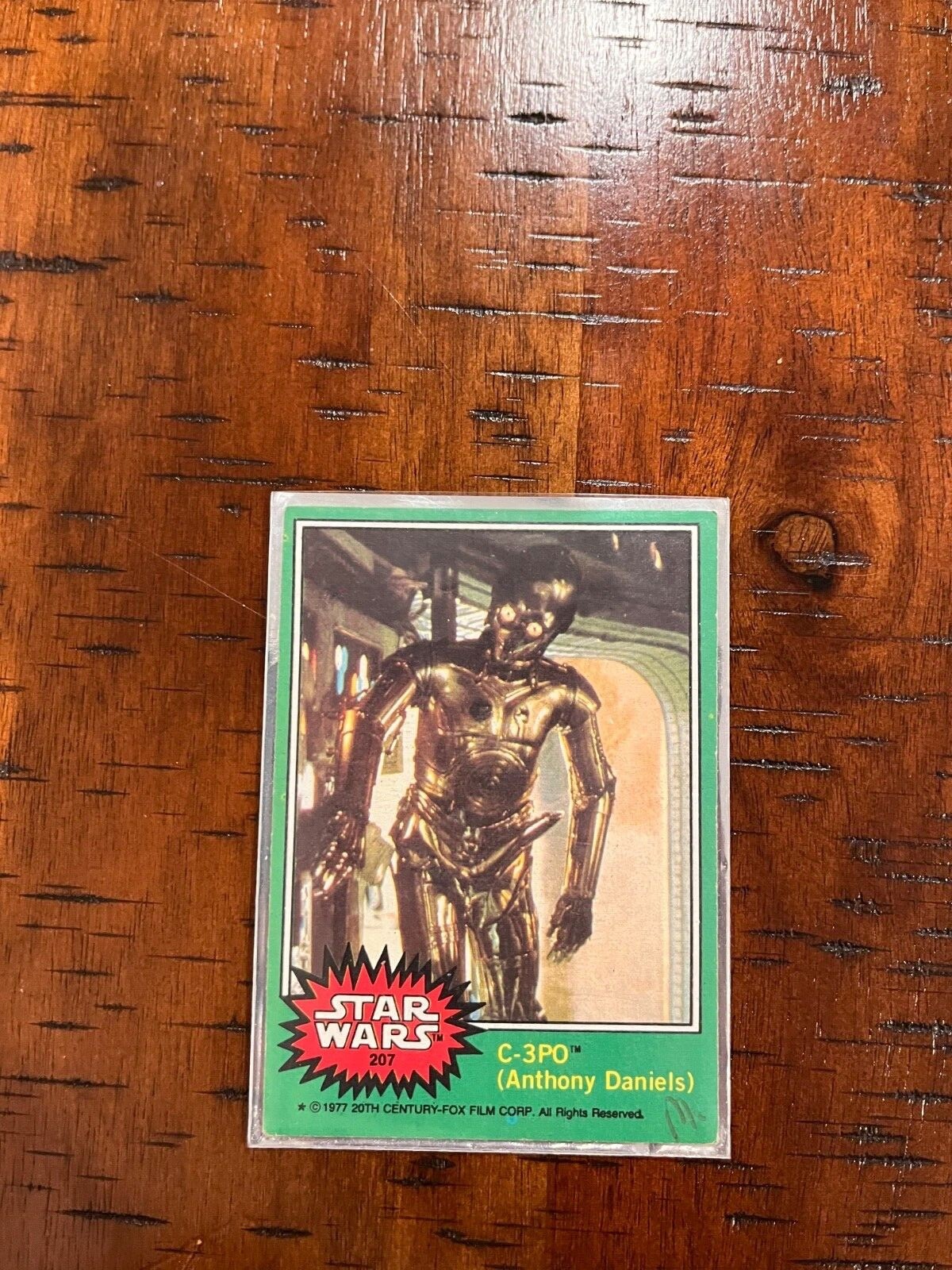 1977 Topps Star Wars Blue Series 1 Trading Cards Luke Skywalker #1 ...