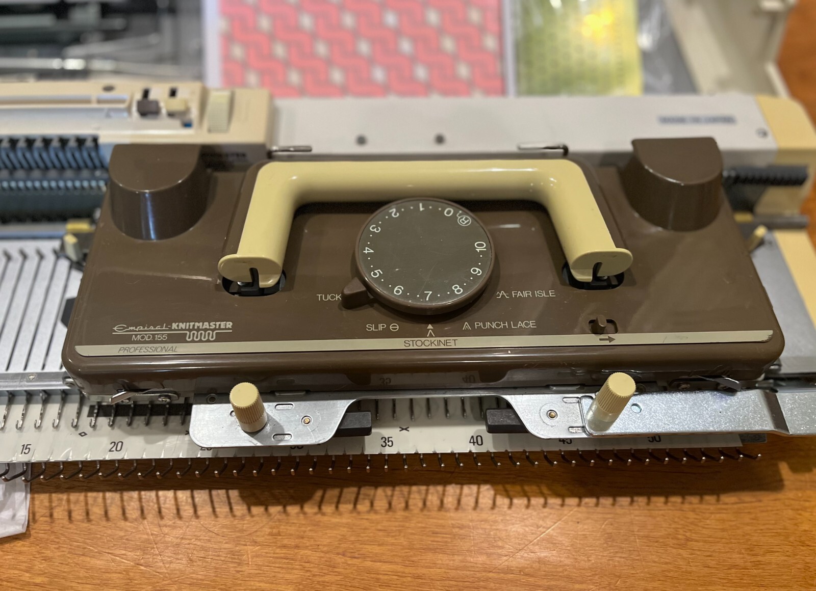 Imperial Knitmaster Model 155 Chunky Punch Card Knitting Machine ...