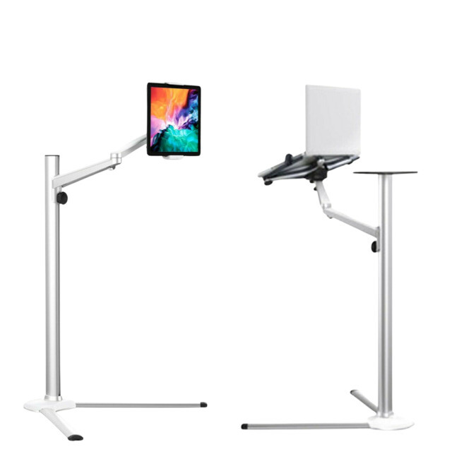 MagicHold UP-8S Aluminum Height Adjustable Laptop Floor Stand - Black ...
