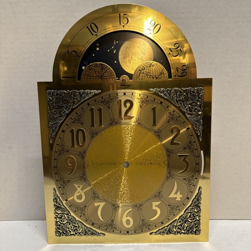 Ridgeway AUTHENTIC GRANDFATHER CLOCK MOVEMENT FACE PLATE numbers 327 | eBay