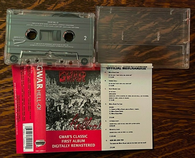 Hell-O by GWAR (Cassette, Metal Blade) for sale online | eBay