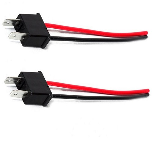 Wire Pigtail Male H7 Two Harness Head Light High Beam Bulb Connector ...