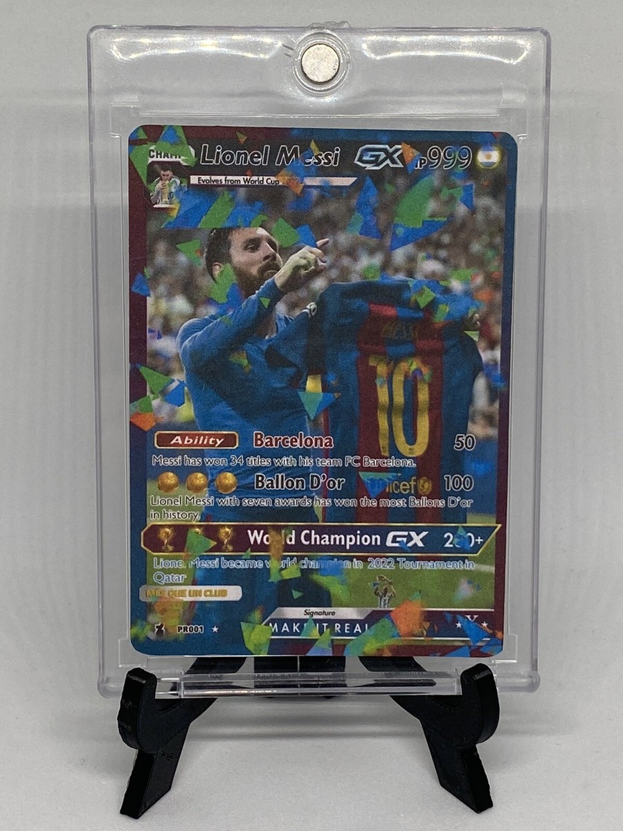 Lionel Messi Pokemon Card