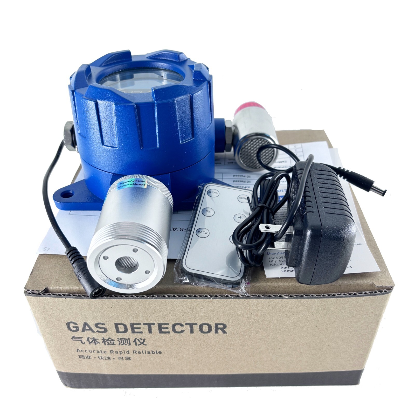 Fixed Hydrogen Peroxide Detector H2O2 Gas Detector H2O2 Gas Monitor ...