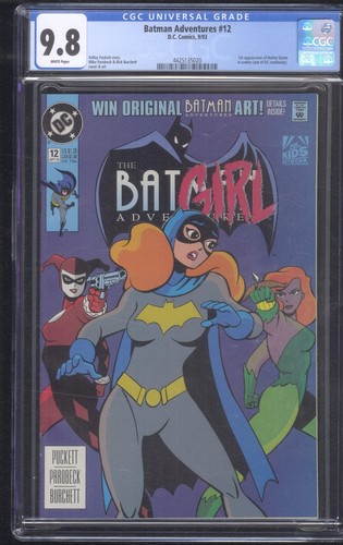Batman Adventures #12 CGC 9.8 HI GRADE DC Comic HOT KEY 1st Harley ...