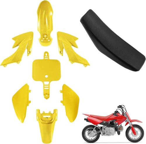 Plastics Kit with Black Seat for CRF50 XR50 Chinese 50cc 70cc 90cc Dirt ...
