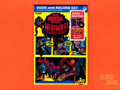 The Curse of the Werewolf Power Records cover 2x3" fridge/locker magnet ...