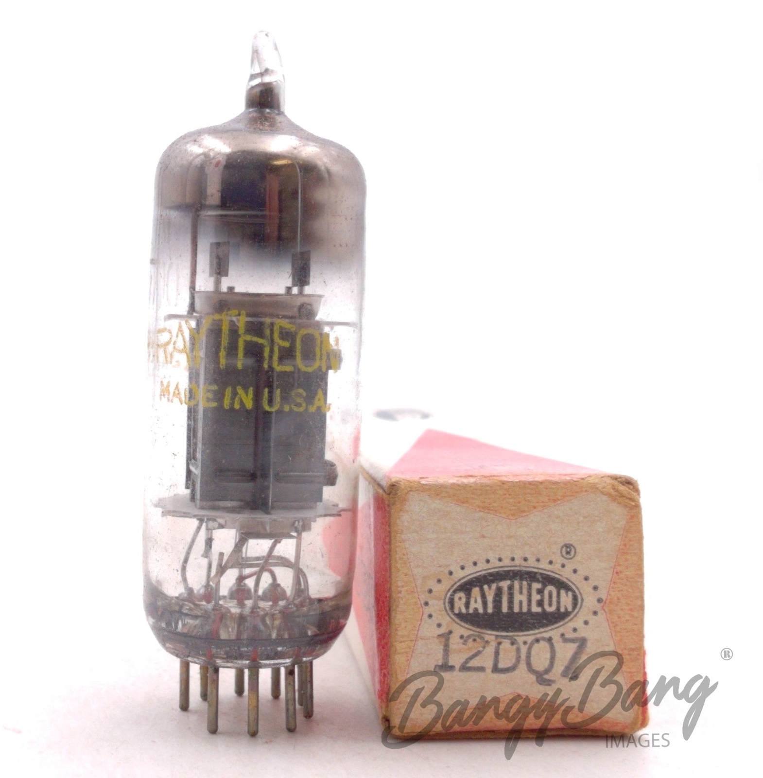Raytheon 12DQ7/12BY7A/12BV7 Power Pentode Video Amp TV Audio Vacuum ...