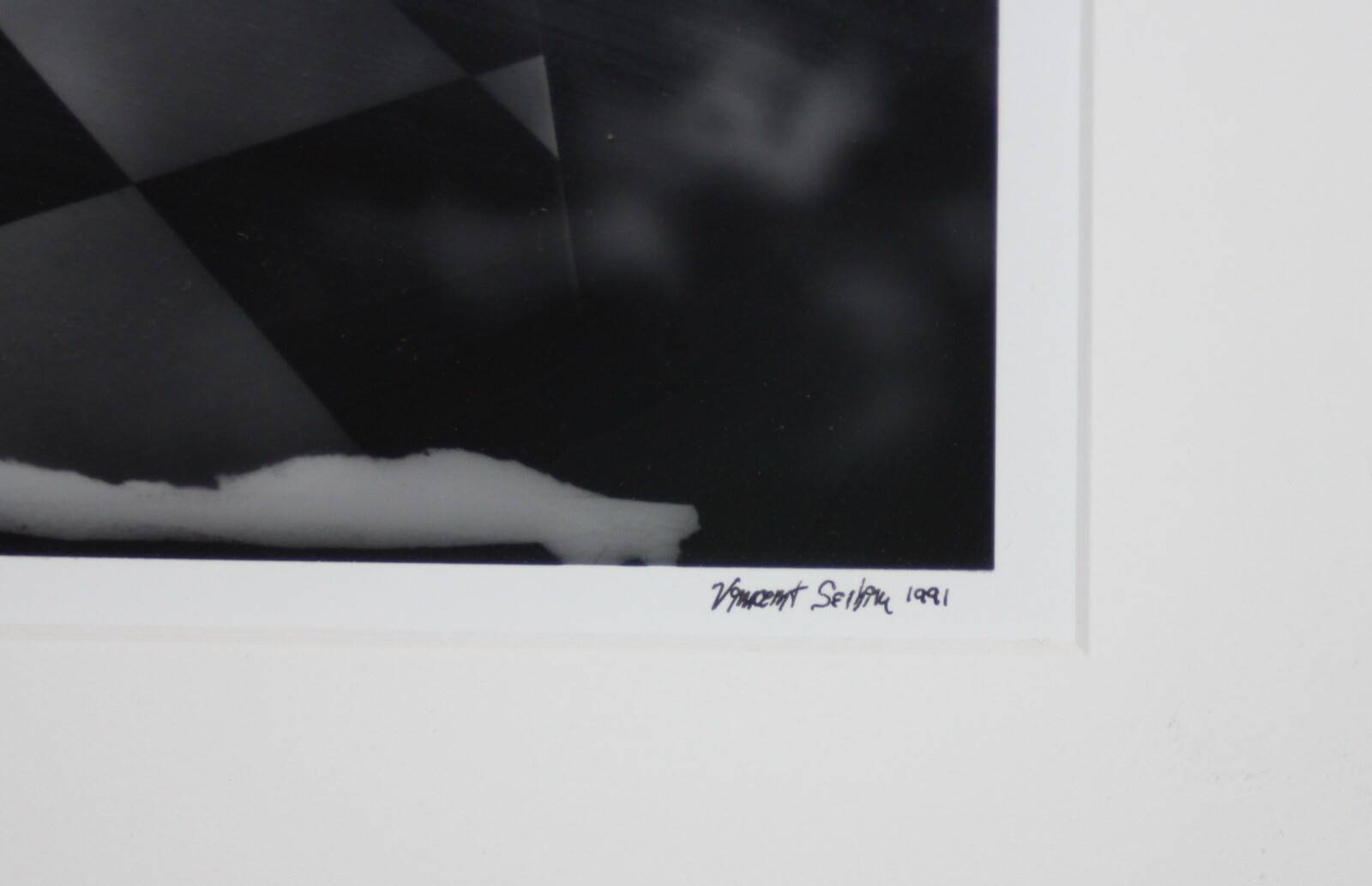 VINCENT SERBIN- NY Photographer-Signed Gelatin Silver-Surreal Figure ...