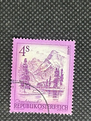 Republik Osterreich 4S Postage Stamp Almsee #1 | eBay