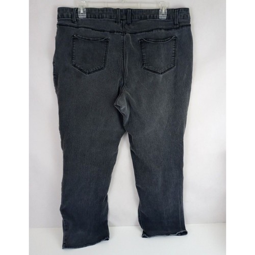 Faded Glory Women's Black Bootcut Stretch Jeans Plus Size 24W | eBay