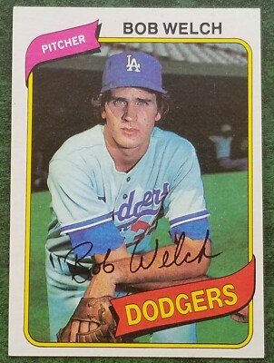 1980 Topps Baseball Card #146 Bob Welch - EX-MT | eBay