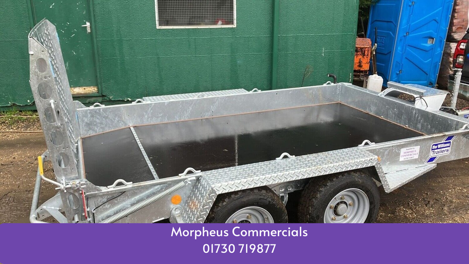 Brand New Ifor Williams GH106 BT Plant Trailer 10ft x 6ft 3,500kg ...