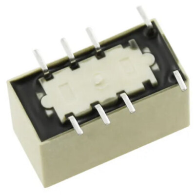 QTY 100 NEC EE2-5NUX 5VDC DPDT Low Signal Relay 8 Pins surface mount ...