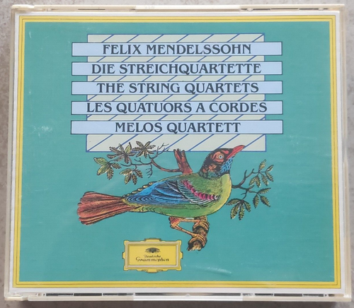 Mendelssohn - The String Quartets Melos Quartet W. Germany DG 3CD PDO ...