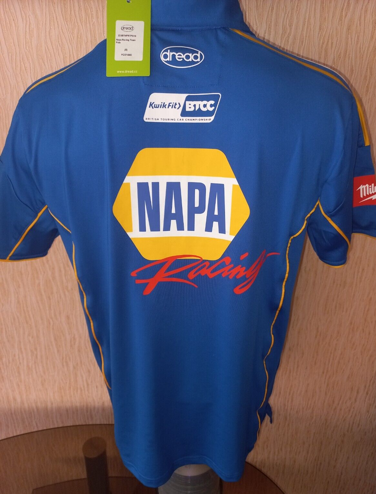 NWT BTCC NAPA Racing polo shirt (Size S) | eBay
