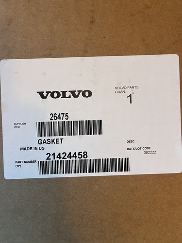 OEM MACK/VOLVO DPF EXHAUST GASKET AND CLAMP KIT P/N 21424458-P/N ...