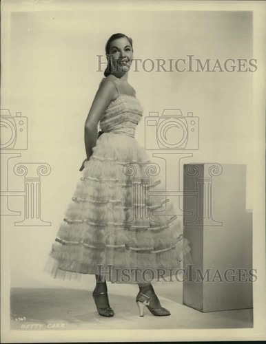 1954 Press Photo Singer Betty Carr - hcp27455 | eBay