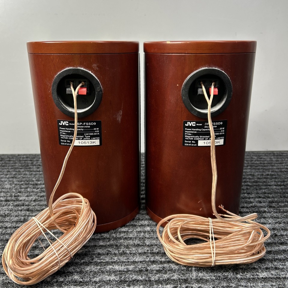 JVC FS-SD9 Compact Component System CD Receiver & Speaker Pair SP-FSSD9 ...