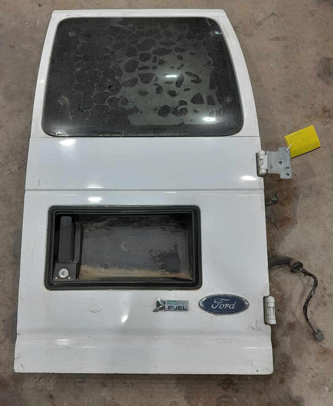 09-14 Ford E-150 E-250 E-350 Back Door RH Passenger Side White OEM ...