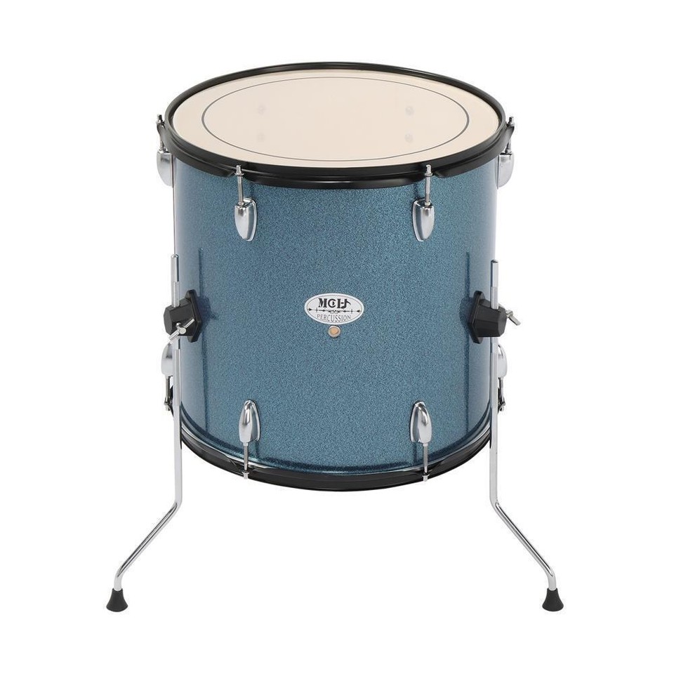 5-Piece Complete 22" x 16" Full Size Pro Adult Drum - Remo Heads, Brass ...