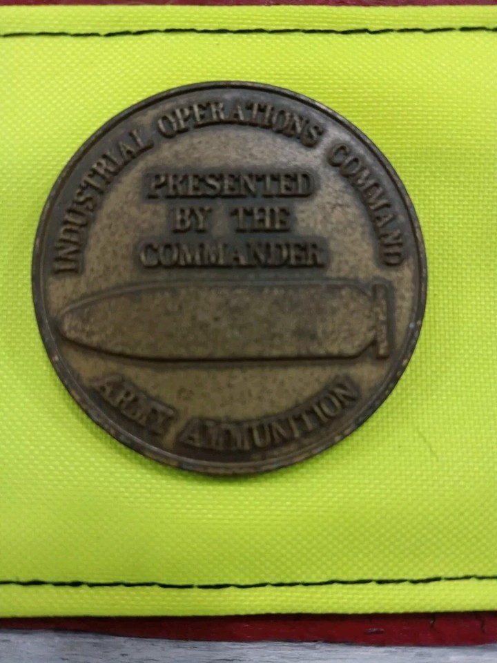 Army ammunition IOC Challenge Coin | eBay