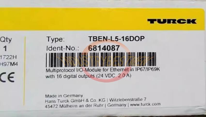 1pcs NEW TURCK TBEN-L5-16DOP module | eBay