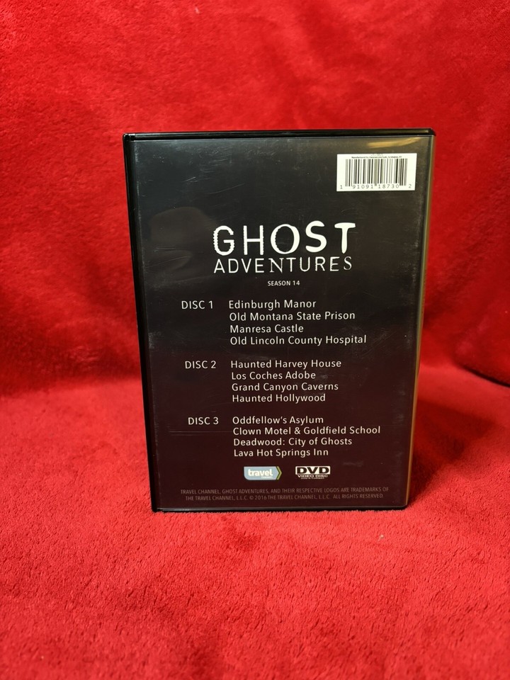 Ghost Adventure Season 14 DVD Very Rare Oop (MOD DVD) 2016 | eBay