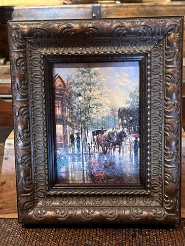 RARE Jack Terry Signed "April in Old Aspen" Framed Giclee Painting ...