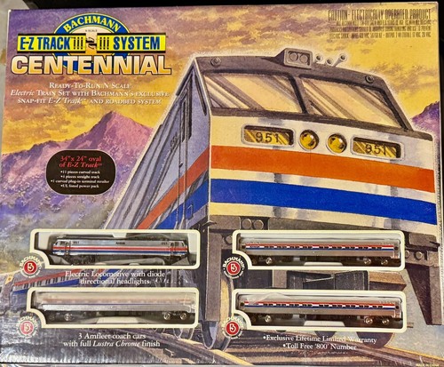 Bachman Amtrak Centennial N Gauge Train Set (new in box) electric ...