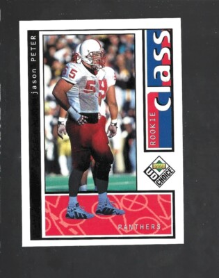 1998 Upper Deck UD Choice #198 Jason Peter RC, Nebraska Cornhuskers ...