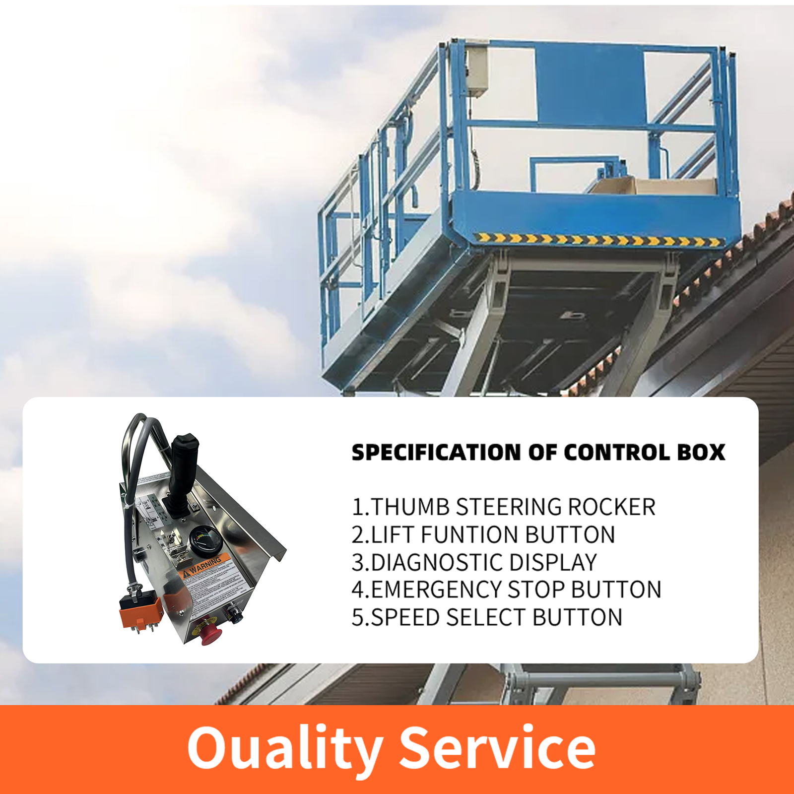 Control Box Assy 130028 for SkyJack Scissor Lift SJIII3220 3226 4620 ...