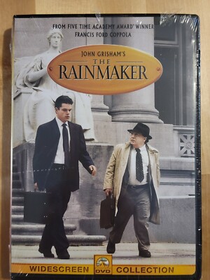 The Rainmaker (DVD, 1997, Widescreen) - John Grisham - Brand New ...